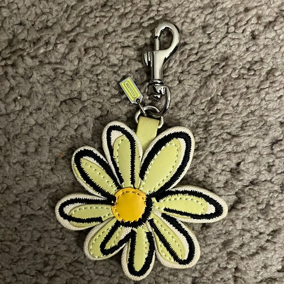 Coach | Accessories | Nwot Coach Flower Bag Charm Rare | Poshmark